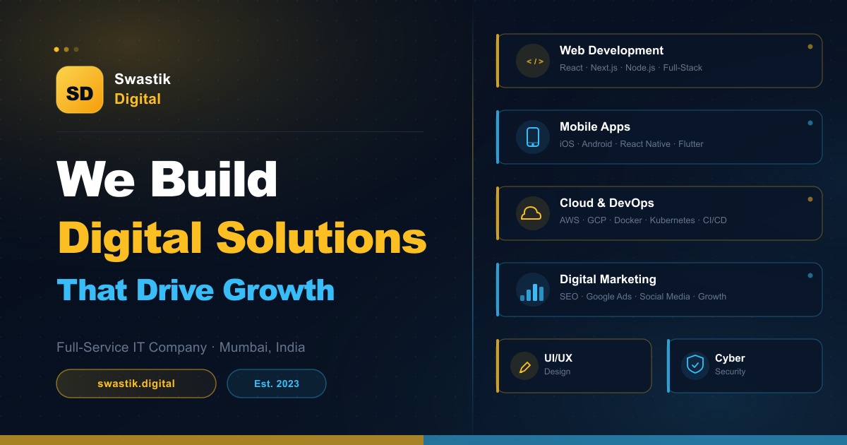 Swastik Digital | IT Company in Mumbai, India